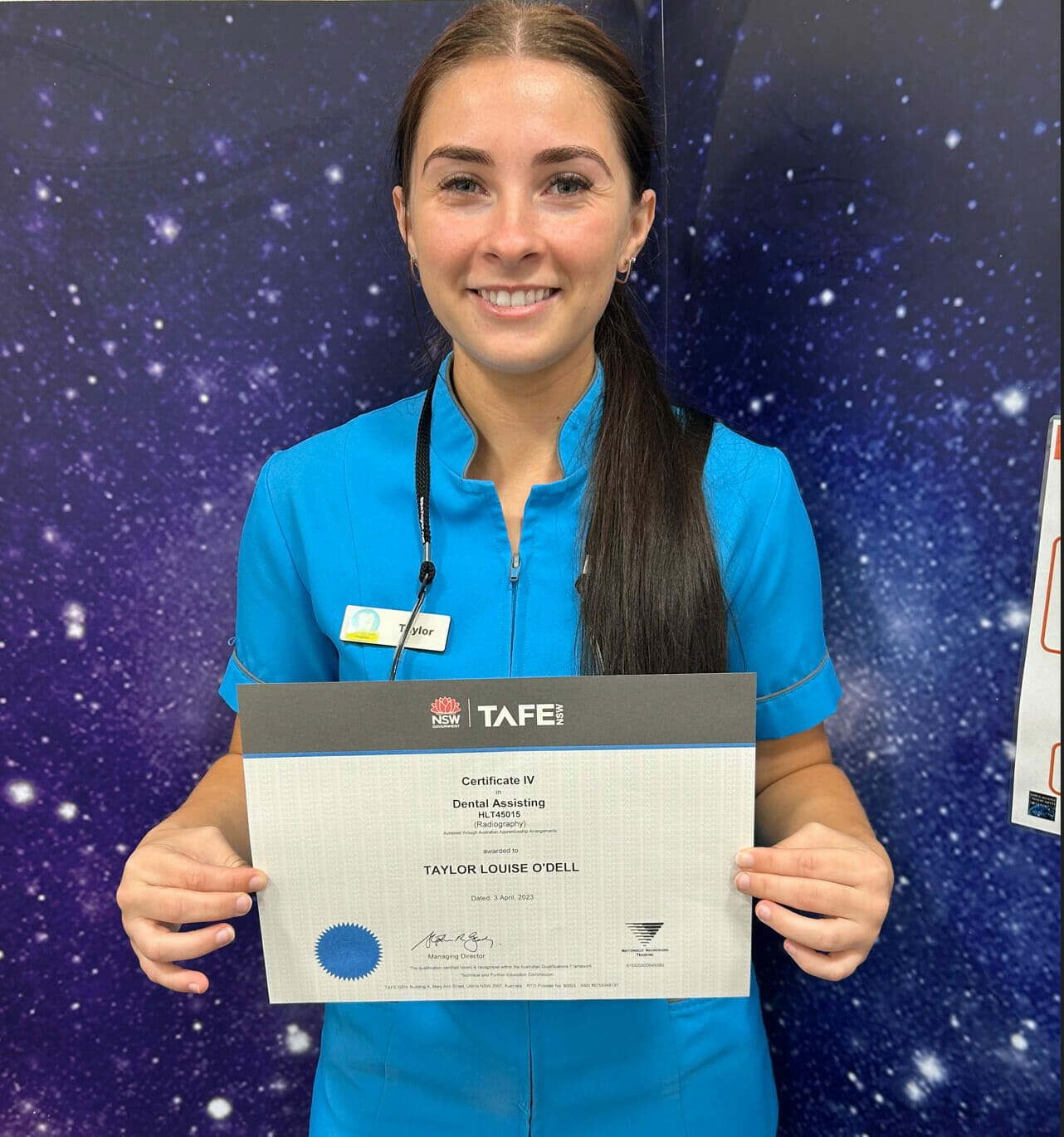 Congratulations, Taylor! | The Happy Tooth Singleton