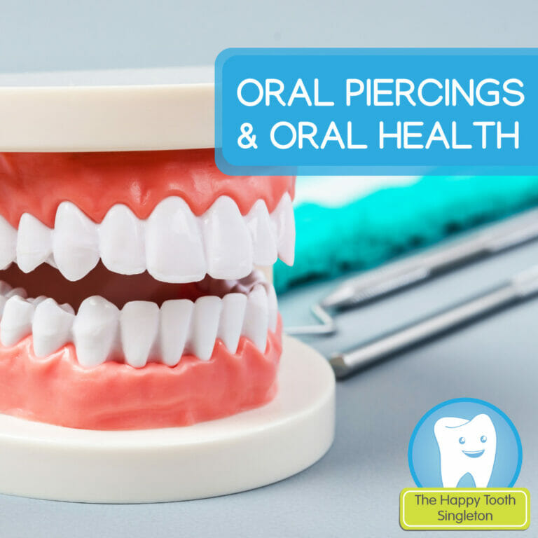 Oral Piercings & Oral Health | The Happy Tooth Singleton