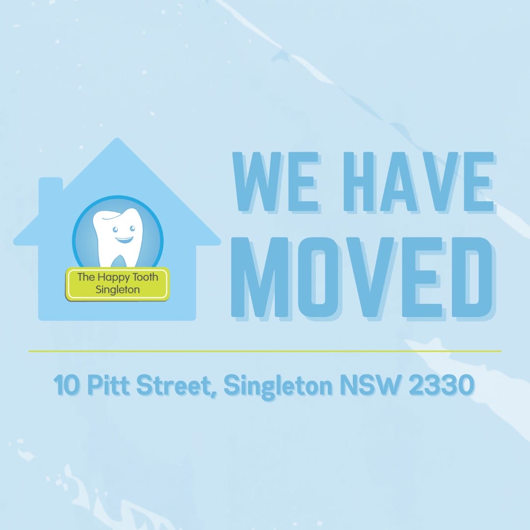 We have moved | The Happy Tooth Singleton